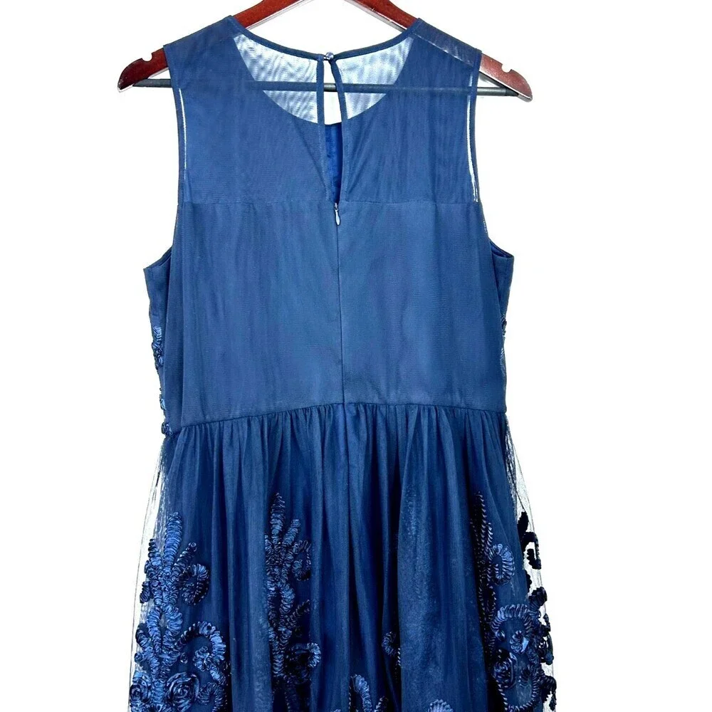 Badgley Mischka | Dresses | Belle Badgley Mischka Vara Dress Sleeveless ...